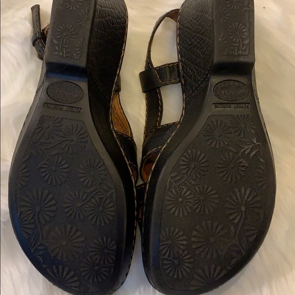 Born | Shoes | Born Leather Sandal With A Heel | Poshmark